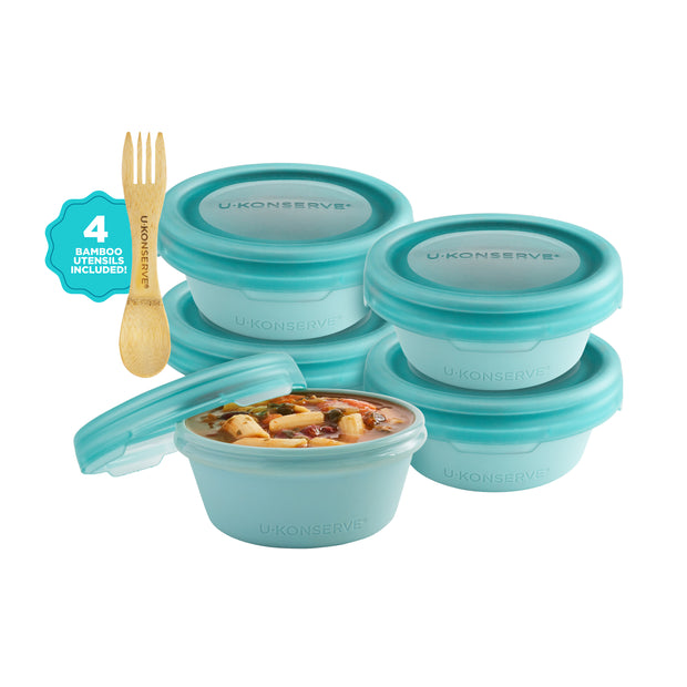 Round BounceBox Bundle (8oz, 5-Pack) – U-Konserve